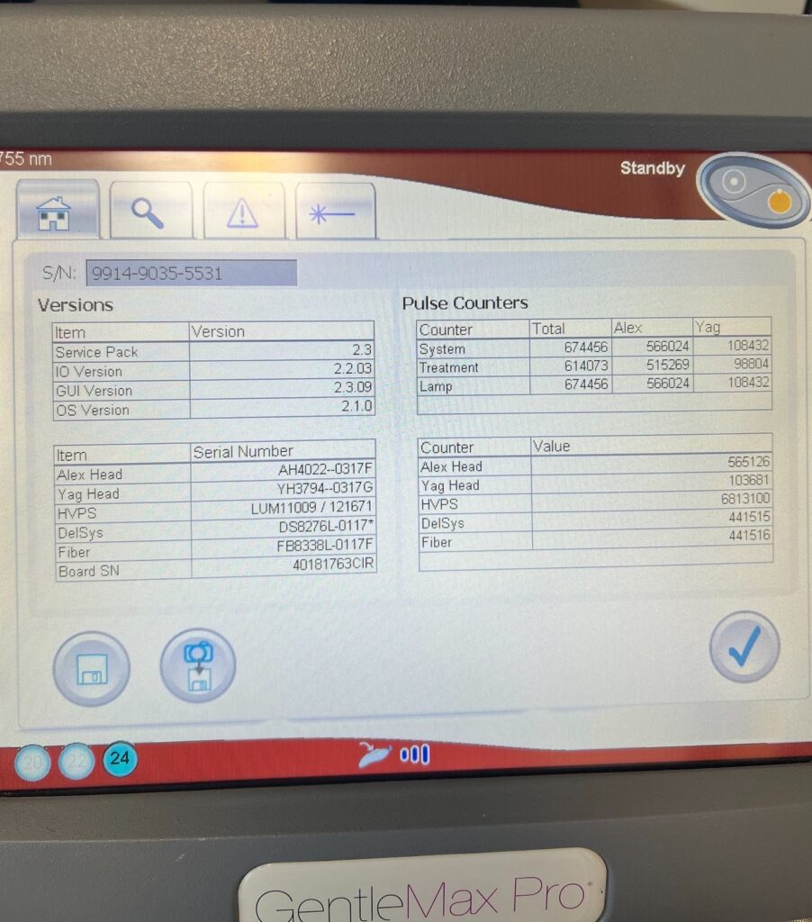 Candela GentleMax Pro Laser For Sale | The Laser Agent